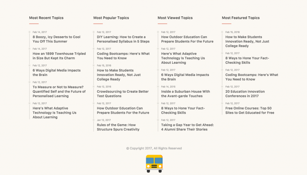 Footer Layouts – Jannah Theme